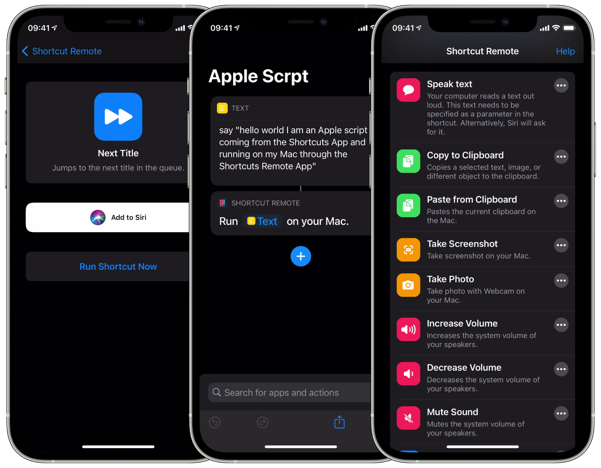 Remote-Control your Mac with Siri, Shortcuts, and AppleScript